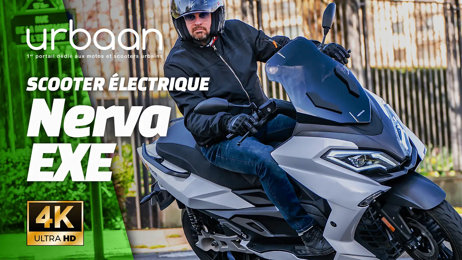 Essai scooter électrique NERVA EXE : L'alternative au BMW