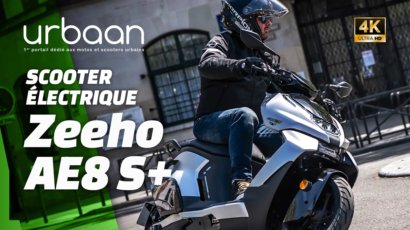Essai scooter électrique ZEEHO Ae8 S+ : Urbaanews...