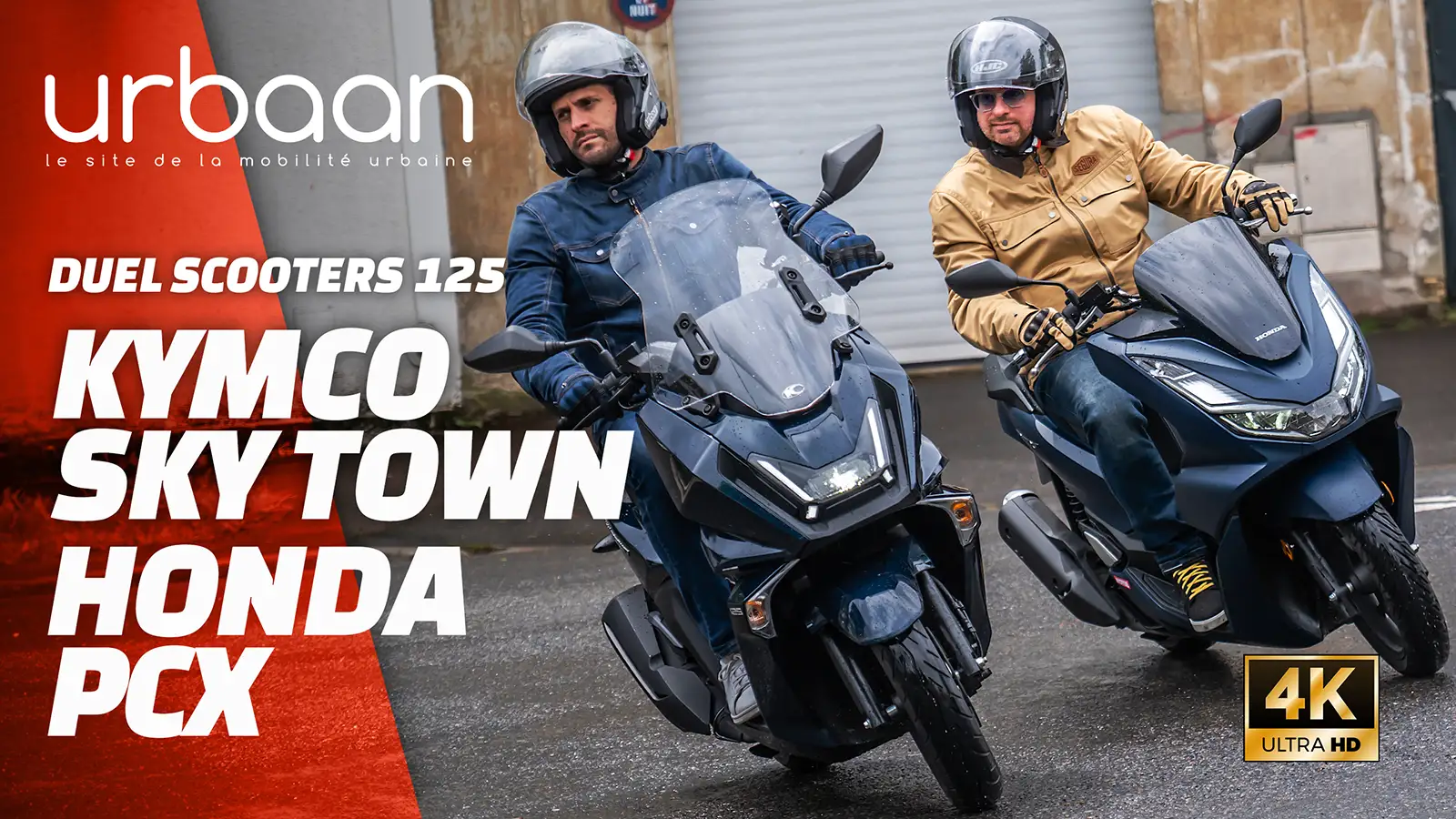 Honda PCX vs Kymco SkyTown : le match des urbains compacts